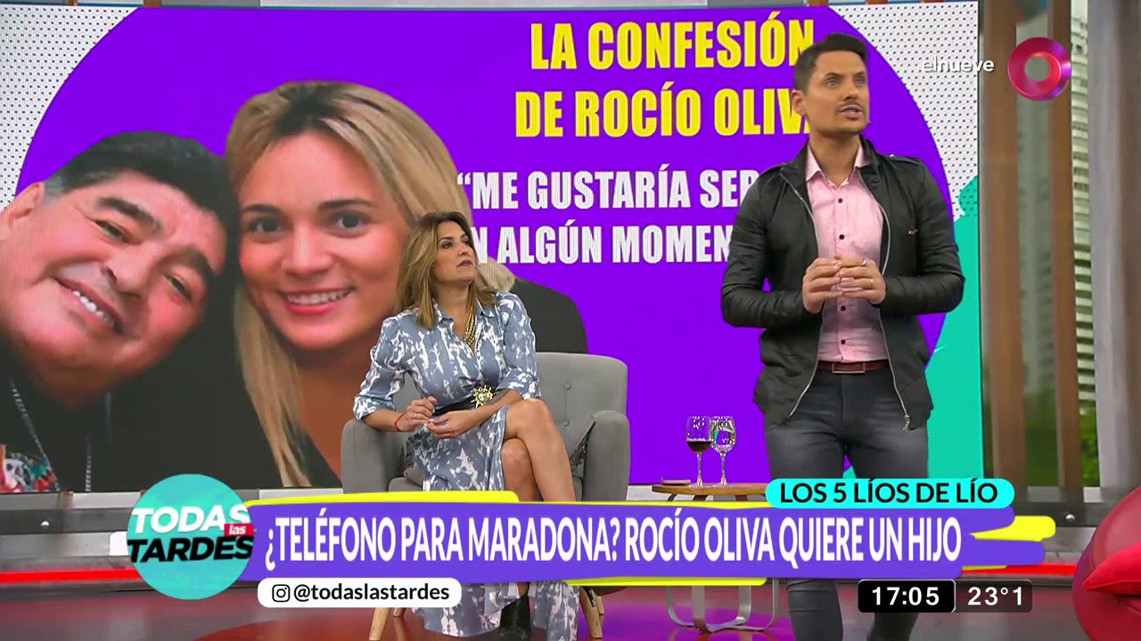 Los 5 líos de Lío: Rocío Oliva confesó su deseo de ser madre - YouTube