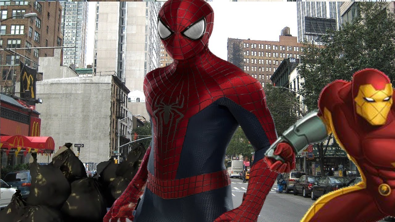 The Amazing Spider Man 2: Part 1: THE SHOCKER - YouTube