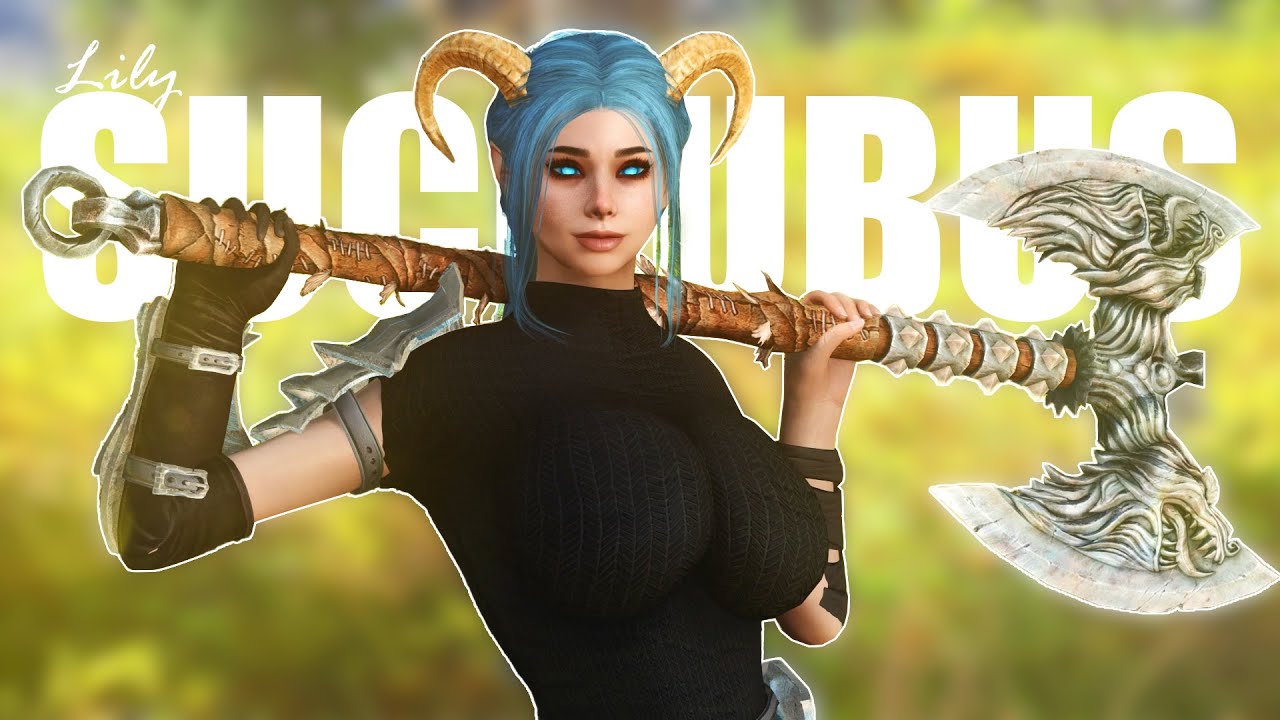 Lily The Succubus Custom Voiced Follower Mod | Best Follower Mod of ...