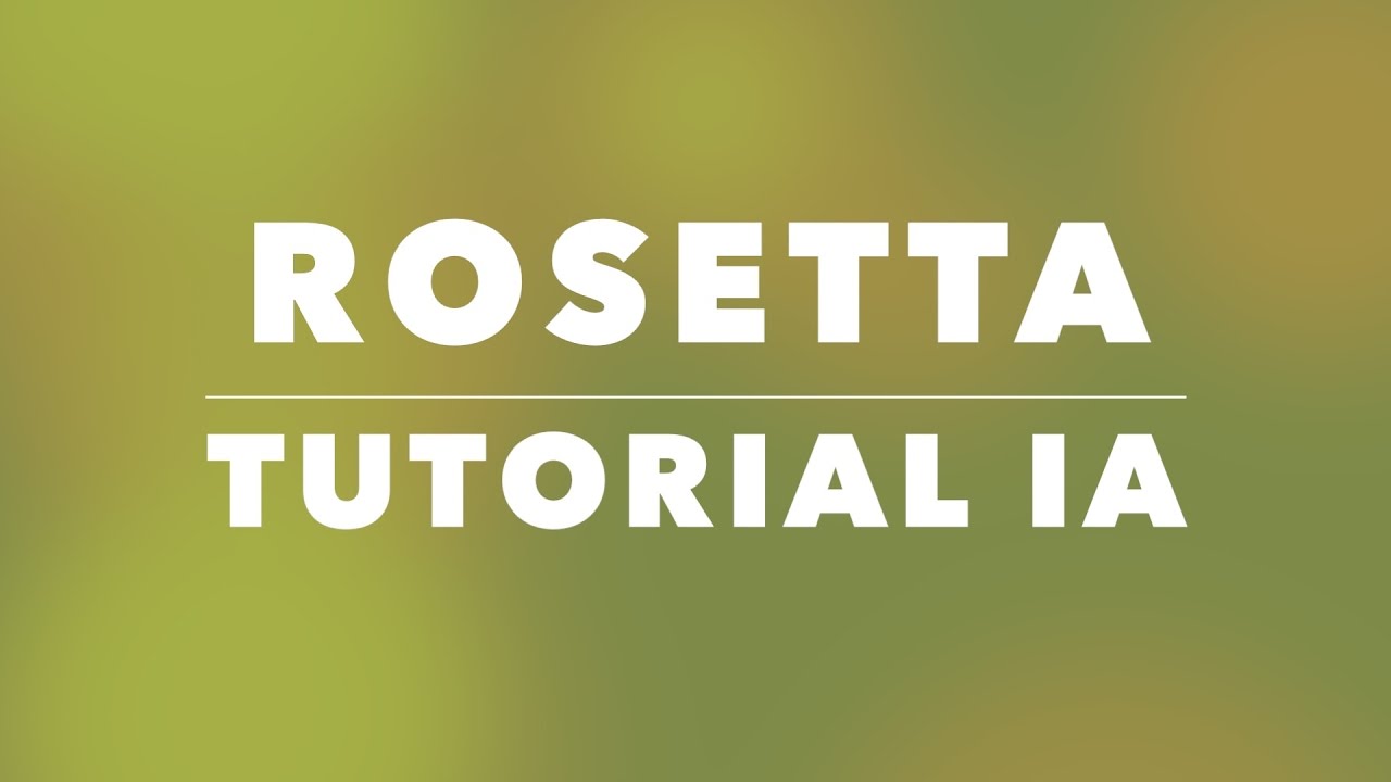 Rosetta Puzzle Tutorial Ia - YouTube