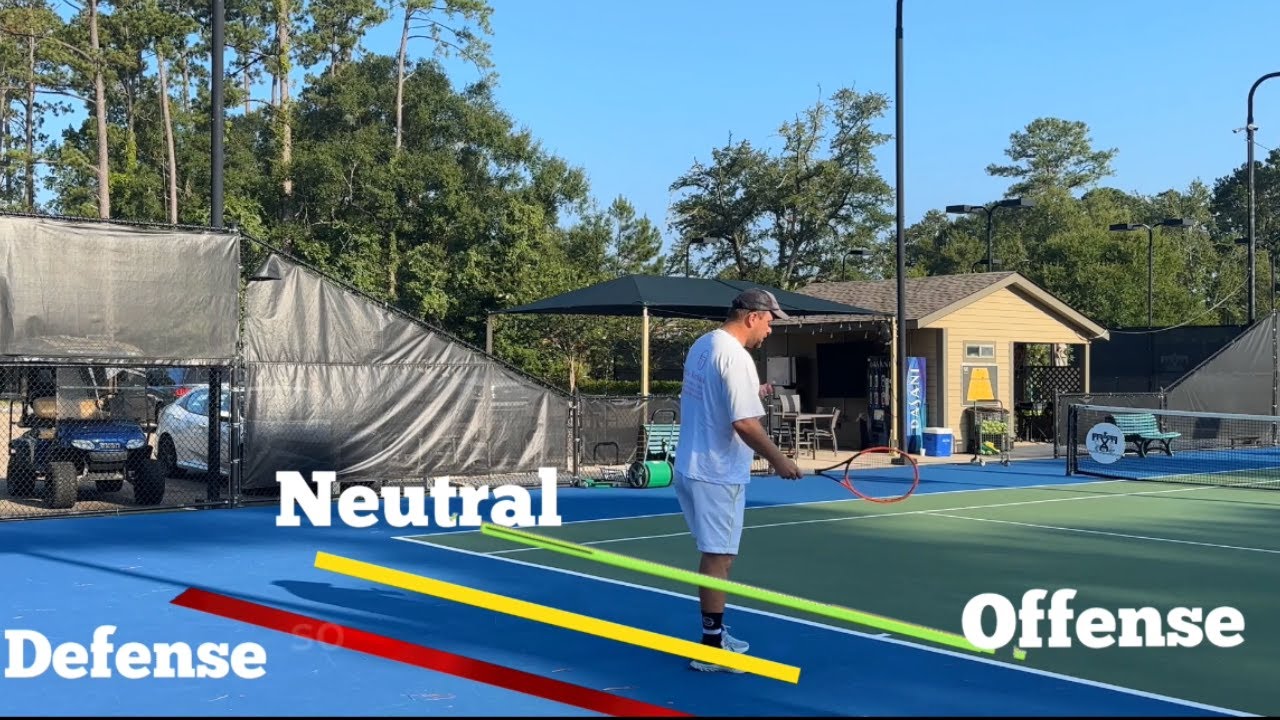 The forehand and backhand ground stroke recovery - Tennis Tips - YouTube