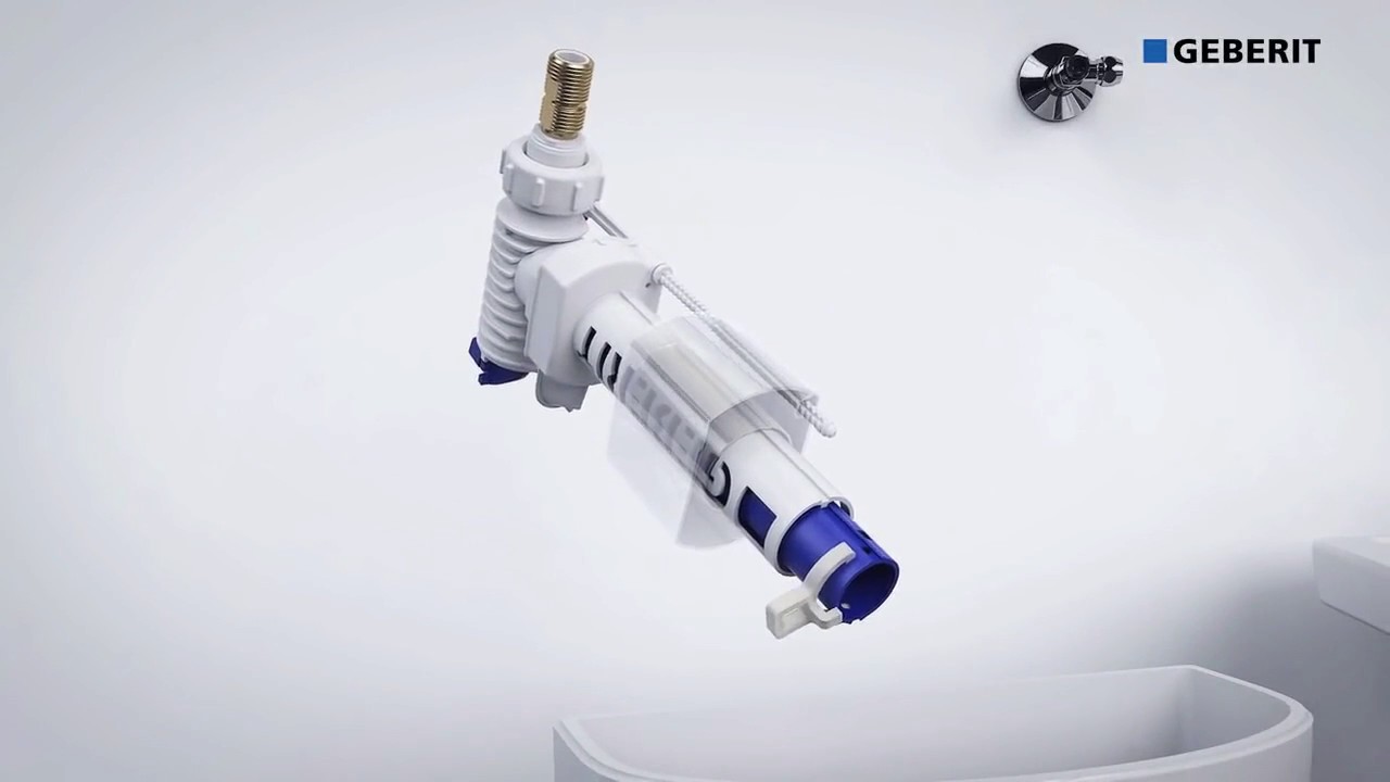Установка наливного механизма Geberit Impuls тип 380 с боковым подводом ...