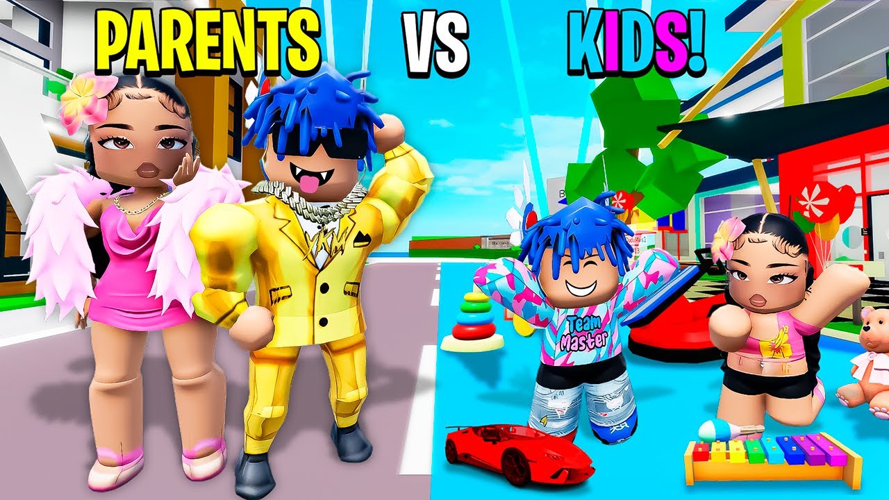 I Created a PARENTS vs KIDS BROOKHAVEN.. Brookhaven RP🏡 - YouTube
