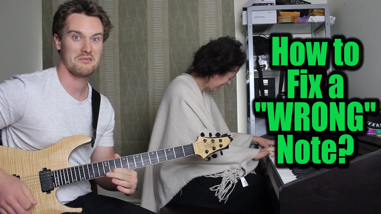 How to Fix any "WRONG" note! - YouTube