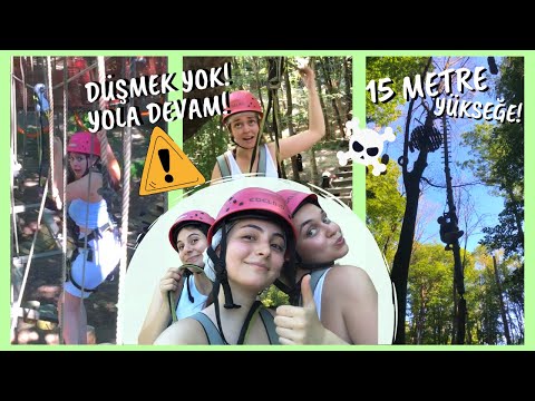 FORESTANBUL 🧗🏽‍♀️| 15 METRE YUKARI TIRMANDIK? 😰 | DÜŞMEK YOK, YOLA DEVAM!!