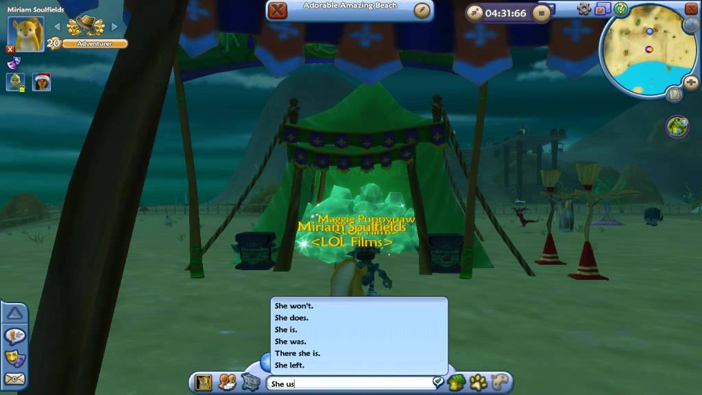 Chatty vs. Robbie on Free Realms - YouTube