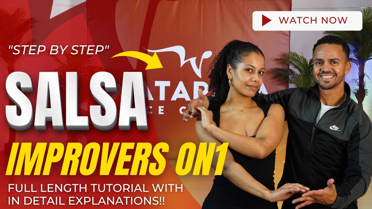 Salsa Tutorial: Improvers On1 Salsa Pattern🔥 Full explanation step by ...