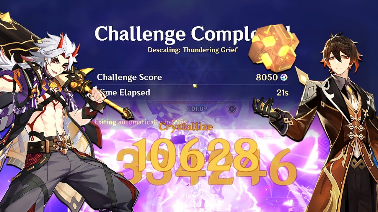 ITTO TRIPLE GEO TAKES ON THUNDERING GRIEF 8050 POINTS IN 21s (ONE ...