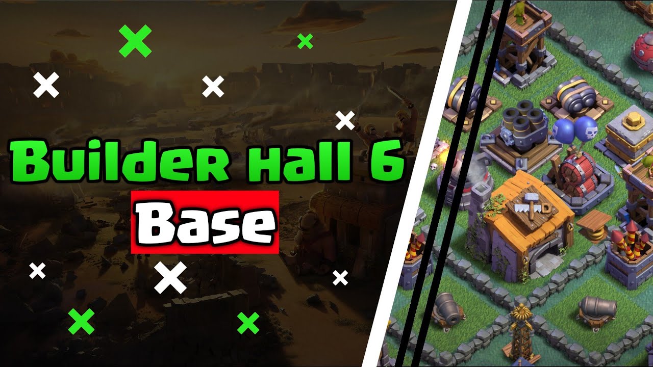 BEST BH6 Base With PROOF | NEW Builder Hall 6 Base with REPLAYS and ...