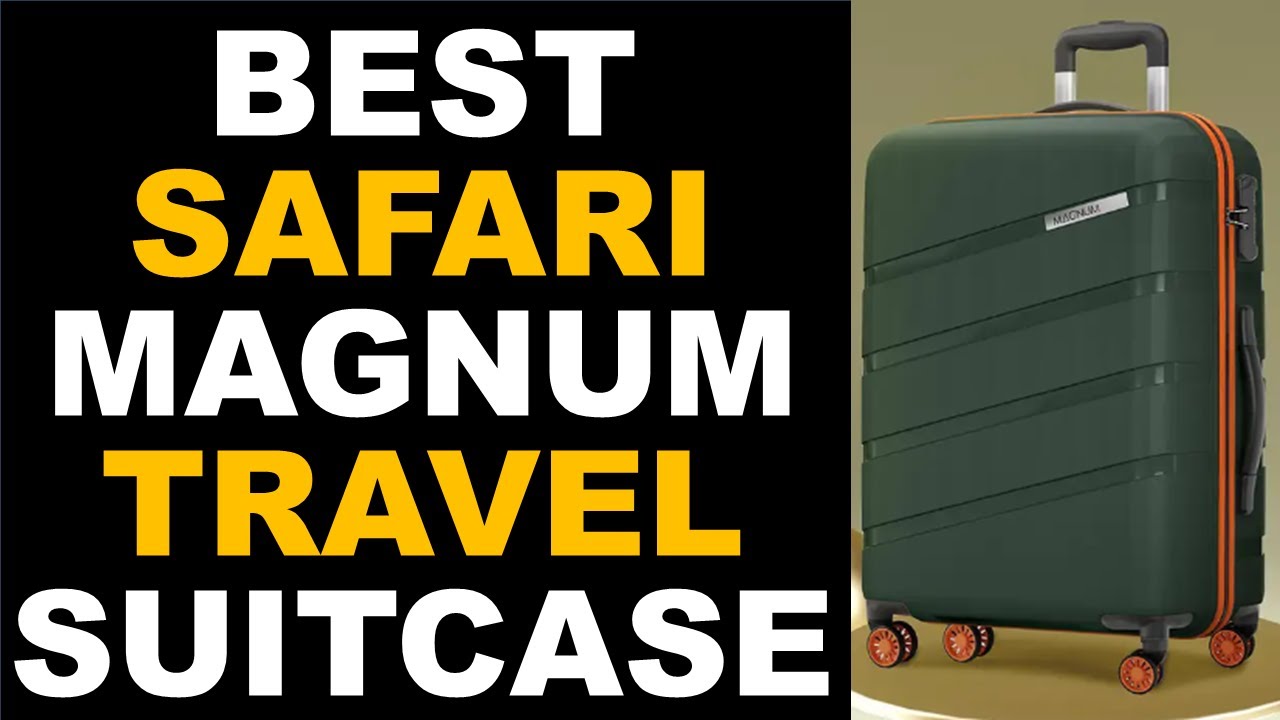 Best Safari Magnum Evolix Suitcase for Travel in India 2025 - YouTube