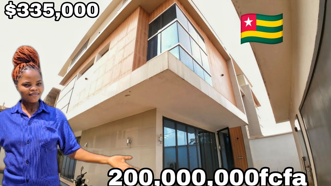 What 200 million FCFA will get you in Togo. Duplex tour. - YouTube