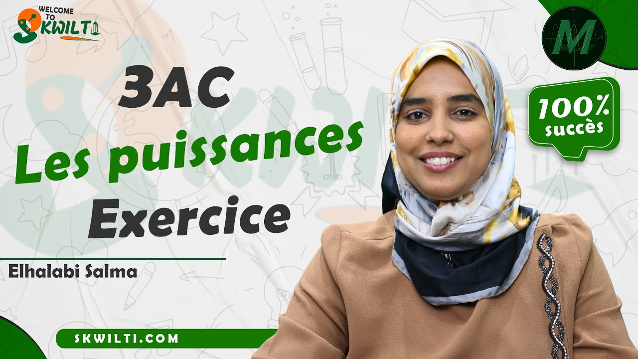 Maths 3AC | Les puissances ( Exercice ) - YouTube