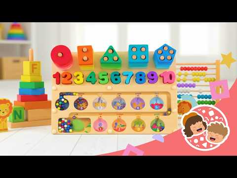Zahlen lernen & schreiben ✏️ | 1 bis 10 für Kinder | Litika
