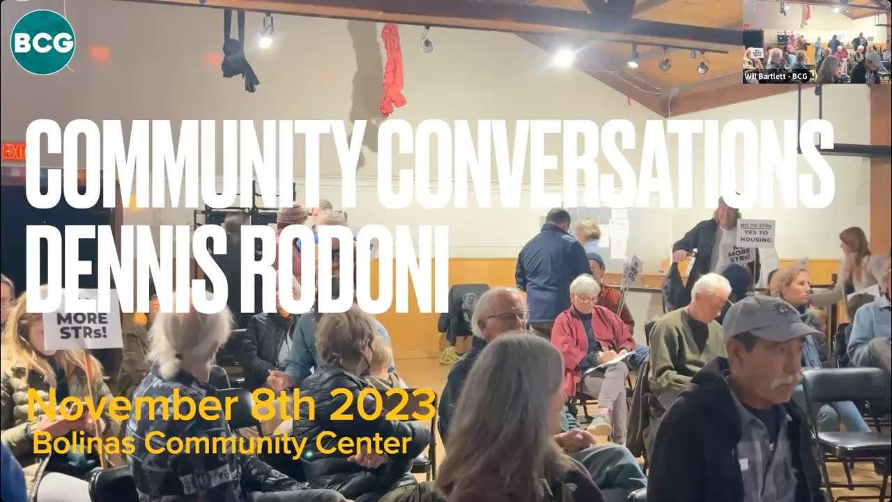 Bolinas Community Meeting - Community Conversations with Dennis Rodoni ...