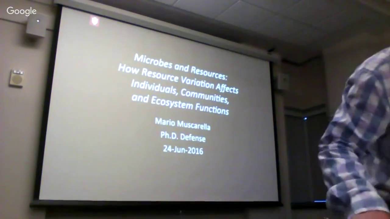 Mario Muscarella's Dissertation Defense - YouTube