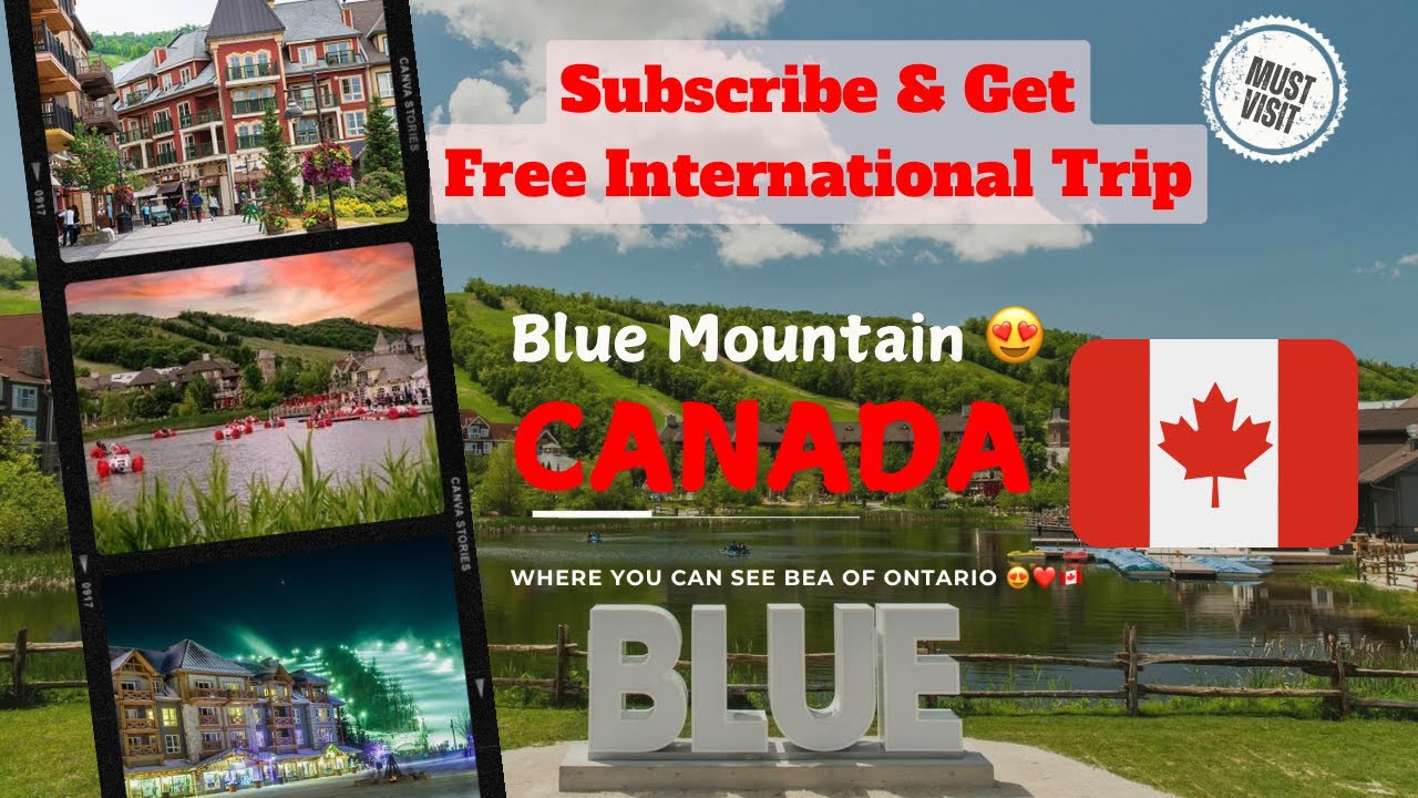 The Ultimate Blue Mountain Canada Travel Experience 🇨🇦🍁 Part - 1 # ...