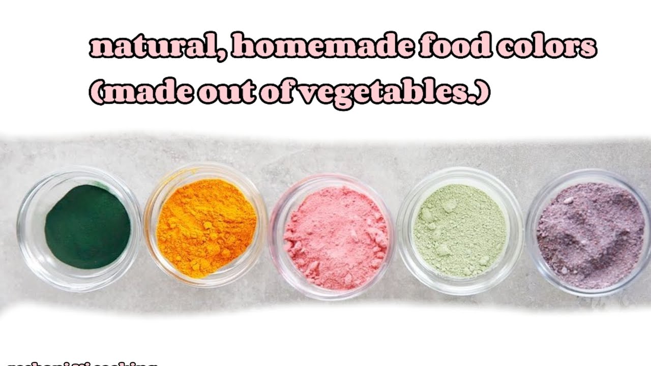 natural, homemade food colors, (made out of vegetables.) by roshani Ki ...
