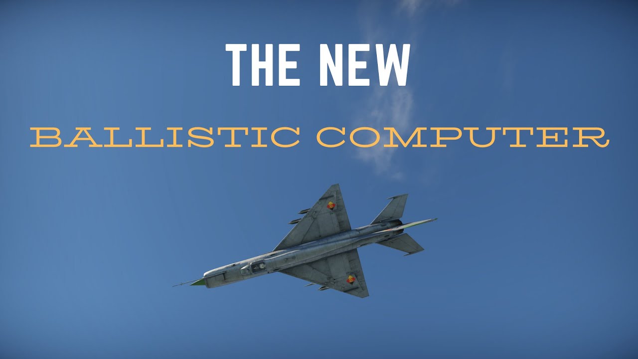 The New Ballistic Computer - War Thunder - YouTube