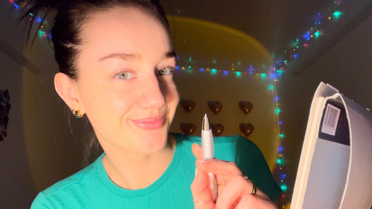 ASMR | Drawing Your Portrait(result at the end) - YouTube