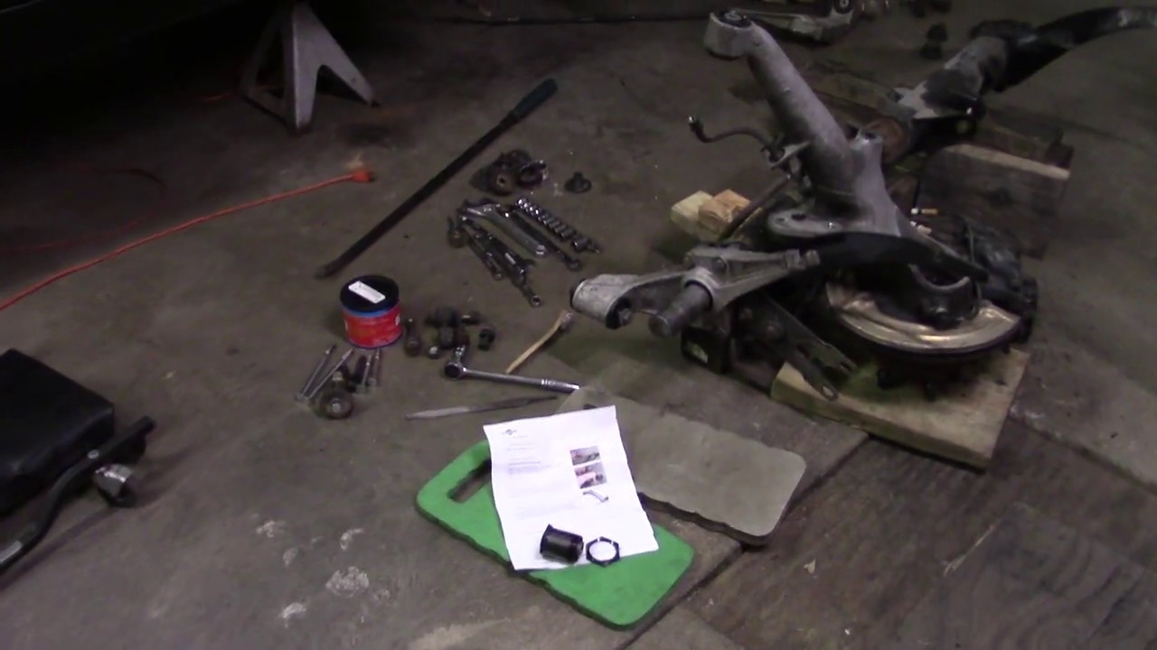 Porsche 944 + V8 Part36 Rear Suspension - YouTube
