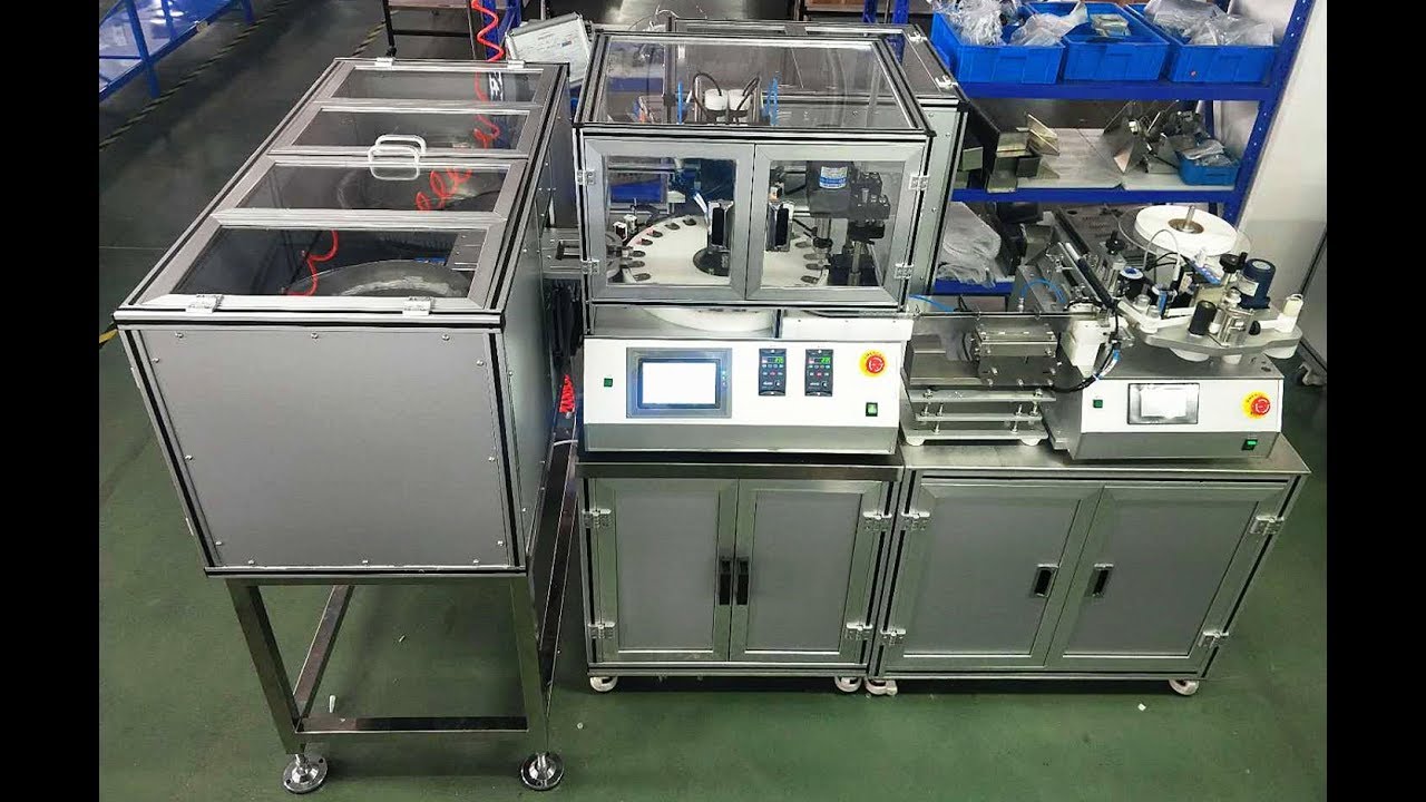 Double work station filling machine GZ450 supplied by Shanghai Kinbio ...