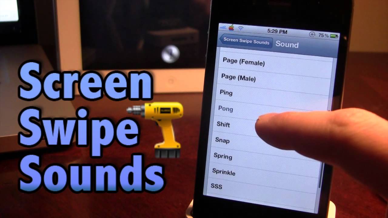 Screen Swipe Sounds - Sounds when Swiping Pages (Cydia Tweak) - YouTube