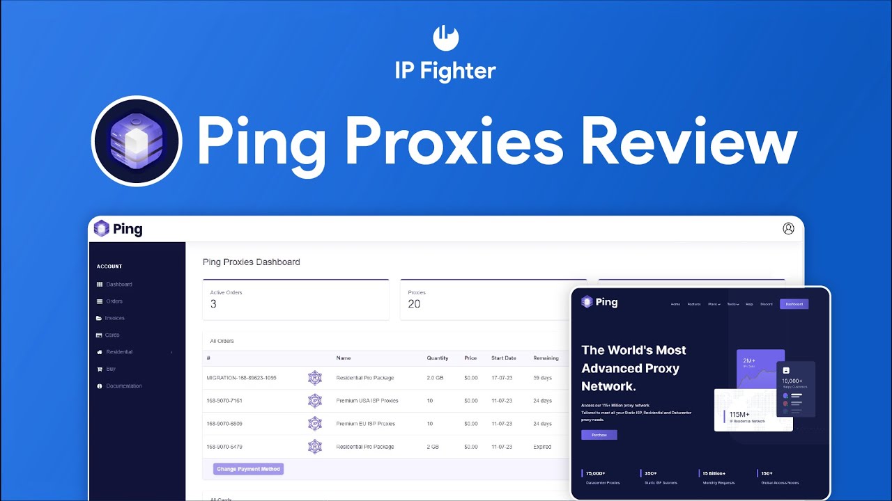 Review Ping Proxies - High Reliability And Fast Connectivity With Low ...