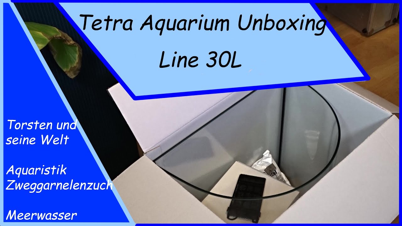 Tetra Line 30l Aquarium Unboxing: Entdecke das mitgelieferte Zubehör ...