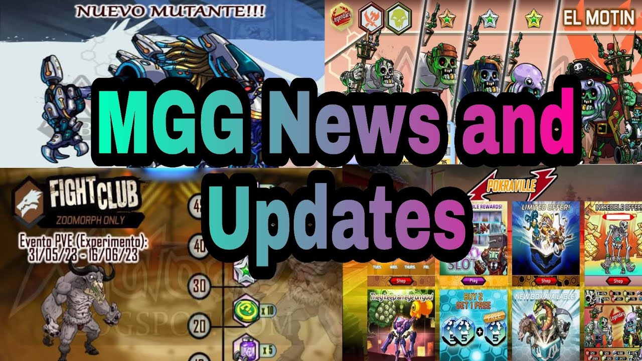 MGG News and Updates from June 3-9, 2023 (New Mutants,New PVE) - YouTube