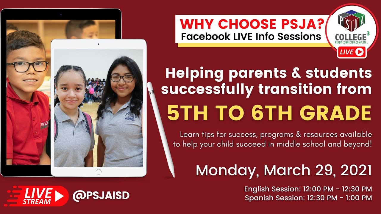 Helping Your Child Transition From 5th to 6th Grade - YouTube