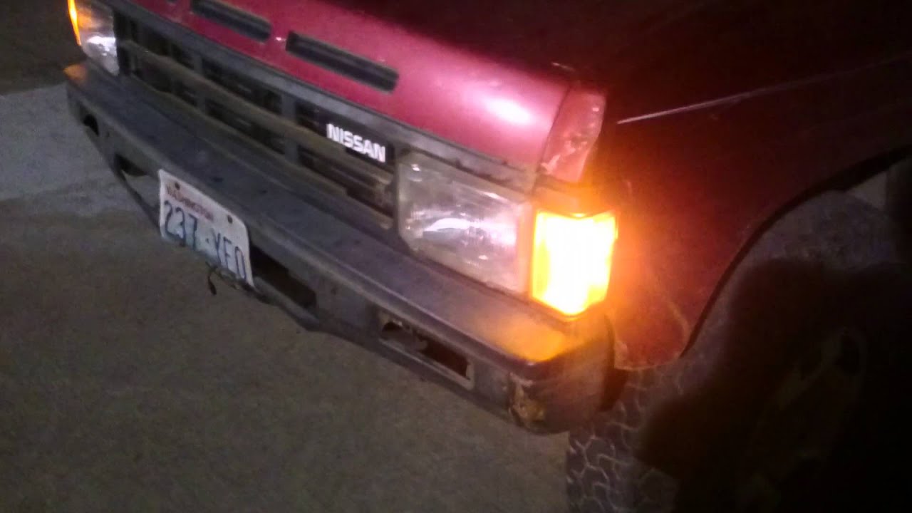 RacePathy Front Corner Lights with 1157 Conversion WD21 Pathfinder ...