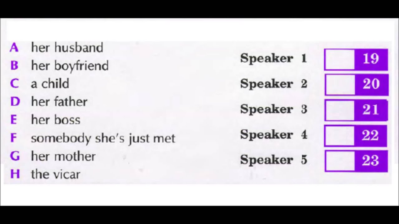 Listening FCE Test 2 Part 3 - YouTube