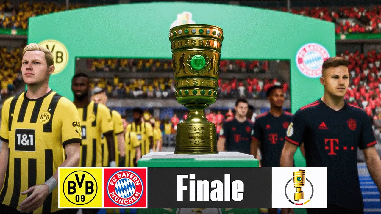 AUF zum DOUBLE: POKALFINALE gegen BAYERN! - FIFA 23 KARRIERE BVB [#98 ...