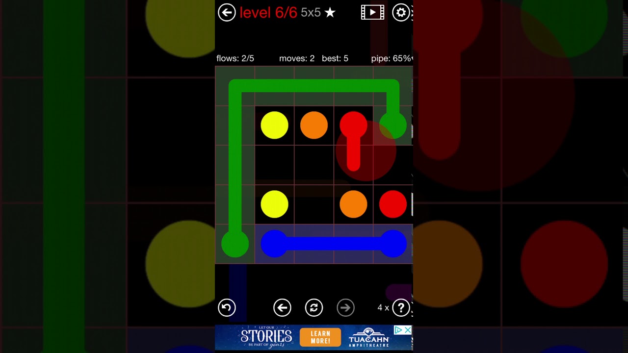 Flow Free Daily Puzzle #6 - YouTube