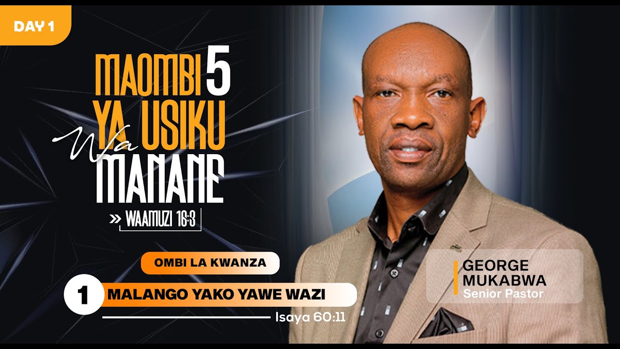 Prayer for Open Doors | MID-NIGHT PRAYERS| Day 1| PASTOR GEORGE MUKABWA ...