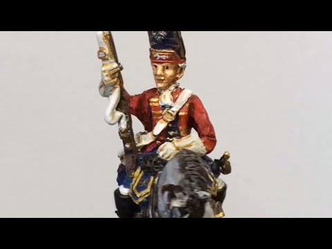 Mounted Grenadier Royal North British Dragoon 40mm - YouTube