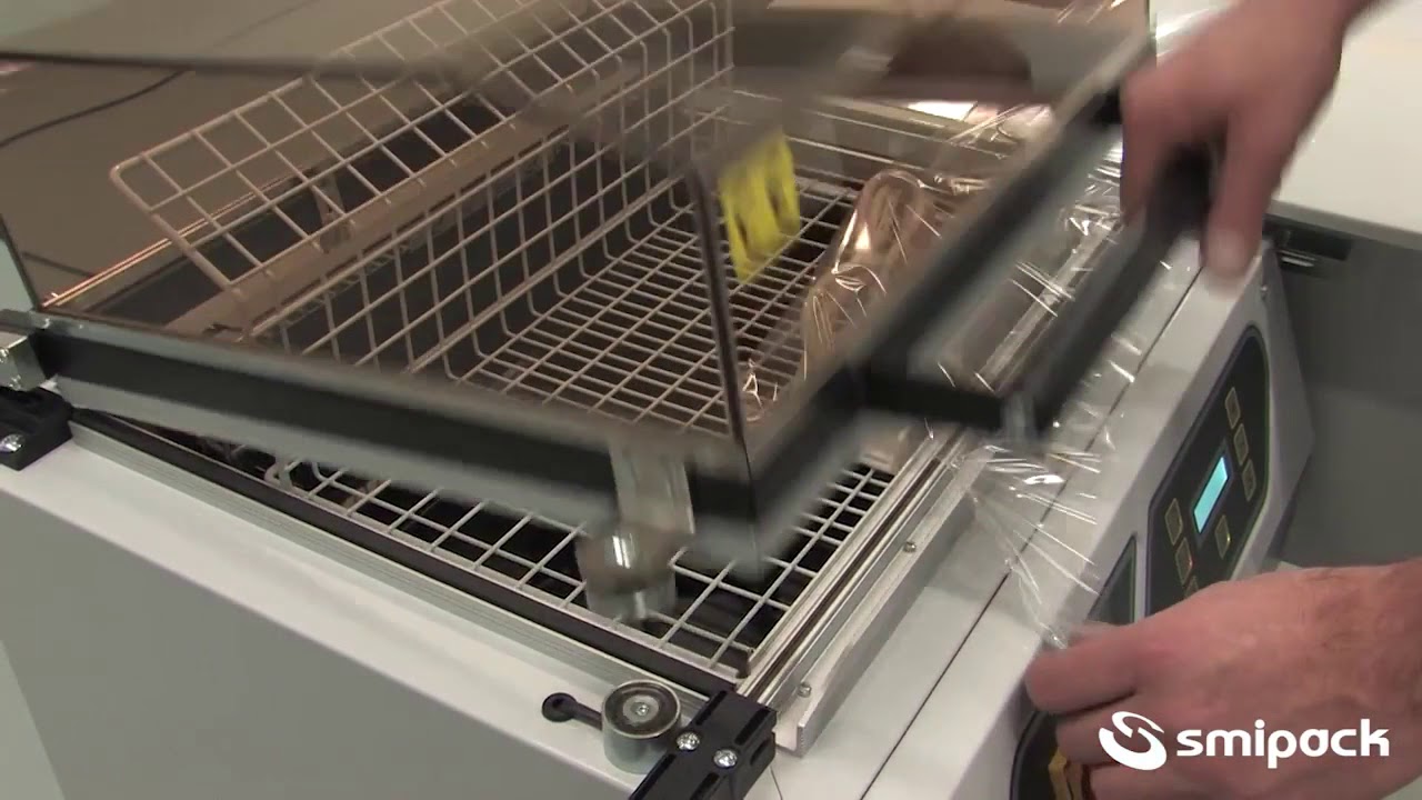 Smipack SL45 Термоусадка электронных компонентов - YouTube