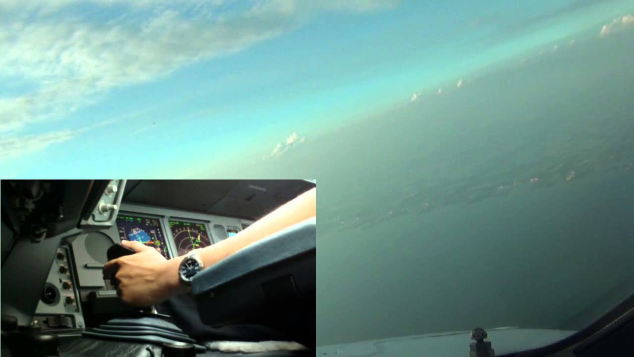 Pilot's-eye View - BKK Landing - YouTube
