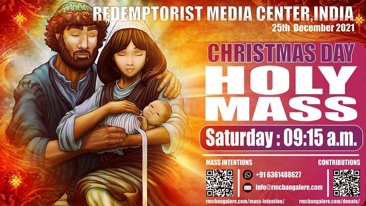 25th December 2021 Saturday - Christmas Day 09:15 a.m - CATHOLIC HOLY ...