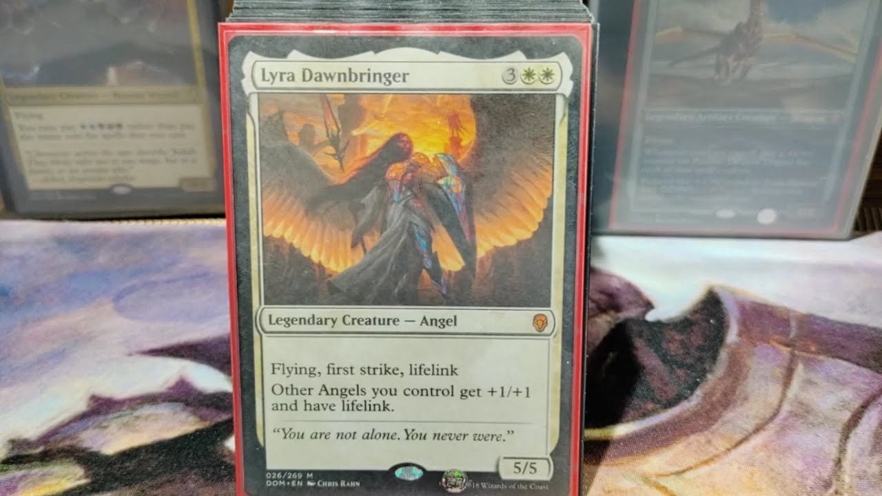 Lyra Dawnbringer Commander / EDH Deck Tech / Gain Life and Angel Tribal ...