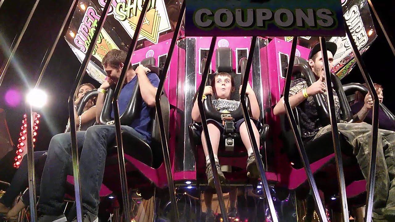 Levi on the Super Shot Ride! - YouTube