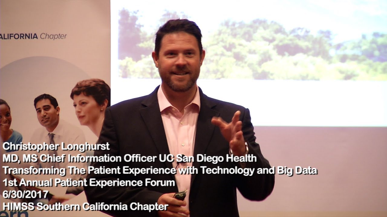 Christopher Longhurst, MD, MS CIO, UC San Diego Health - YouTube