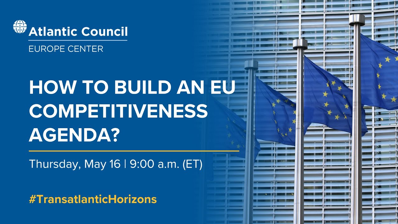 How to build an EU competitiveness agenda? - YouTube