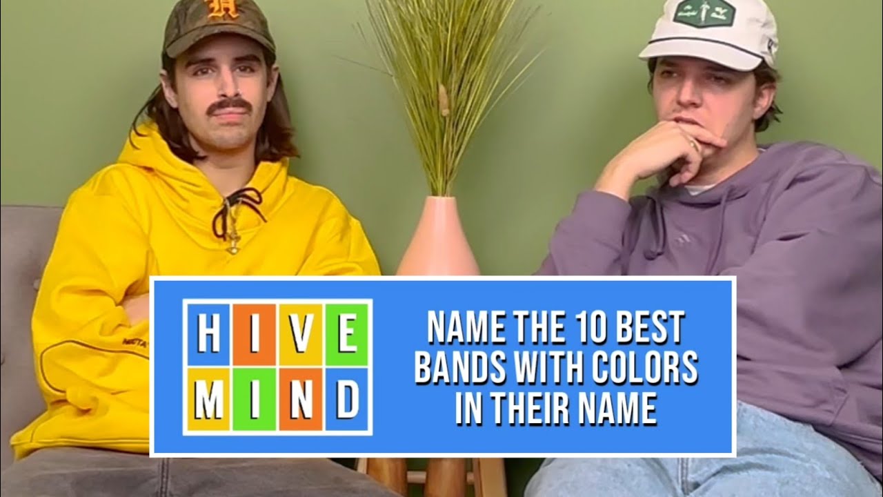 The 10 Best Bands With Colors In Their Name - YouTube