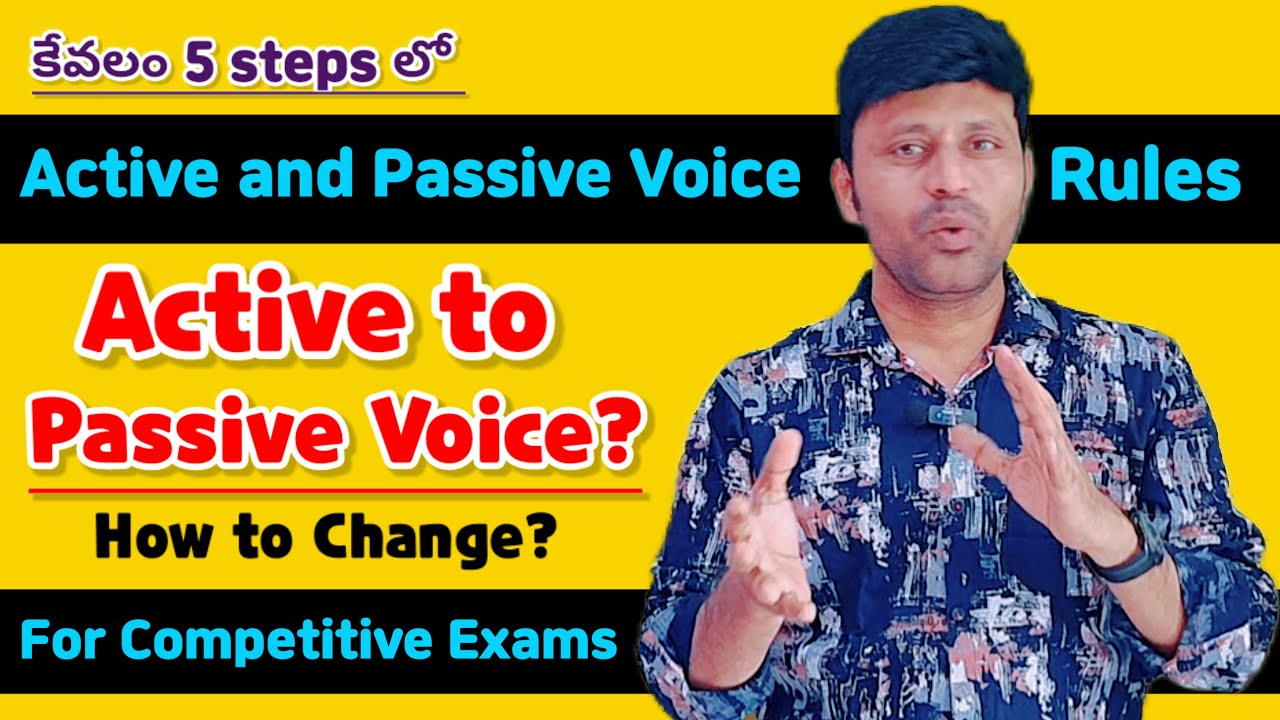 Active and Passive Voice in English Grammar | Skills Window - YouTube
