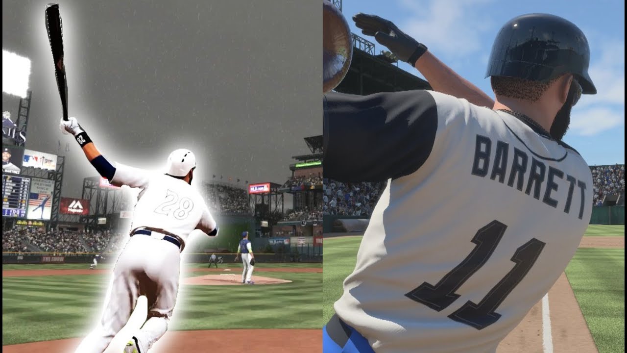 FOUR HOME RUNS IN A ROW IN BATTLE ROYALE MLB THE SHOW 17 DIAMOND ...