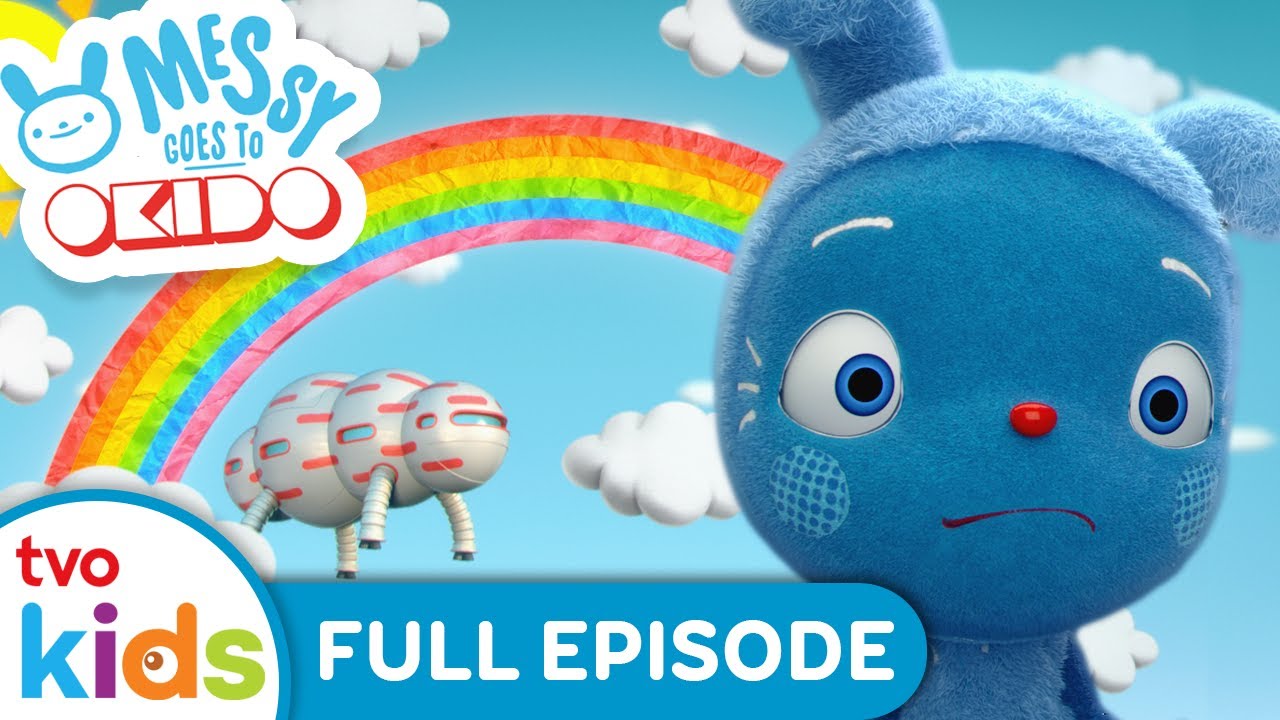 MESSY GOES TO OKIDO - A Rainy Sunny Day 🌧☀️ NEW 2023 Season 1 Full ...