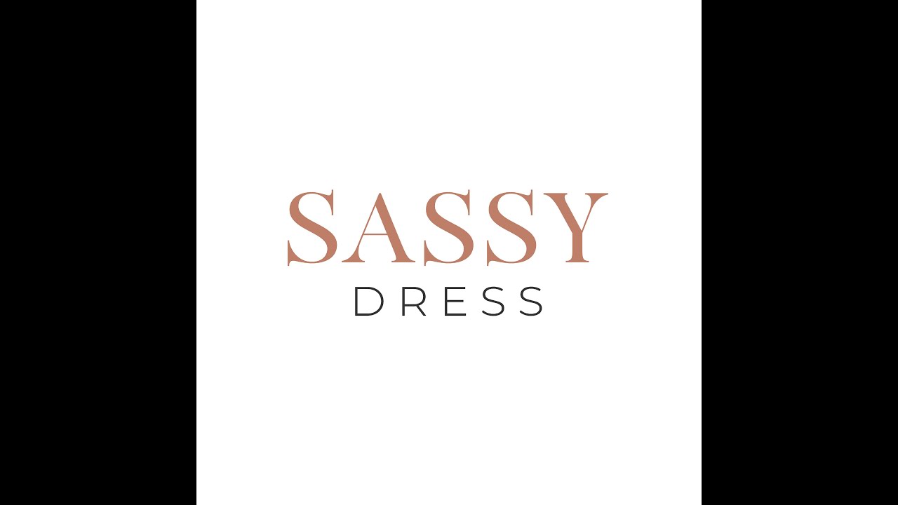 Sassy Dress UI Design | Figma - YouTube