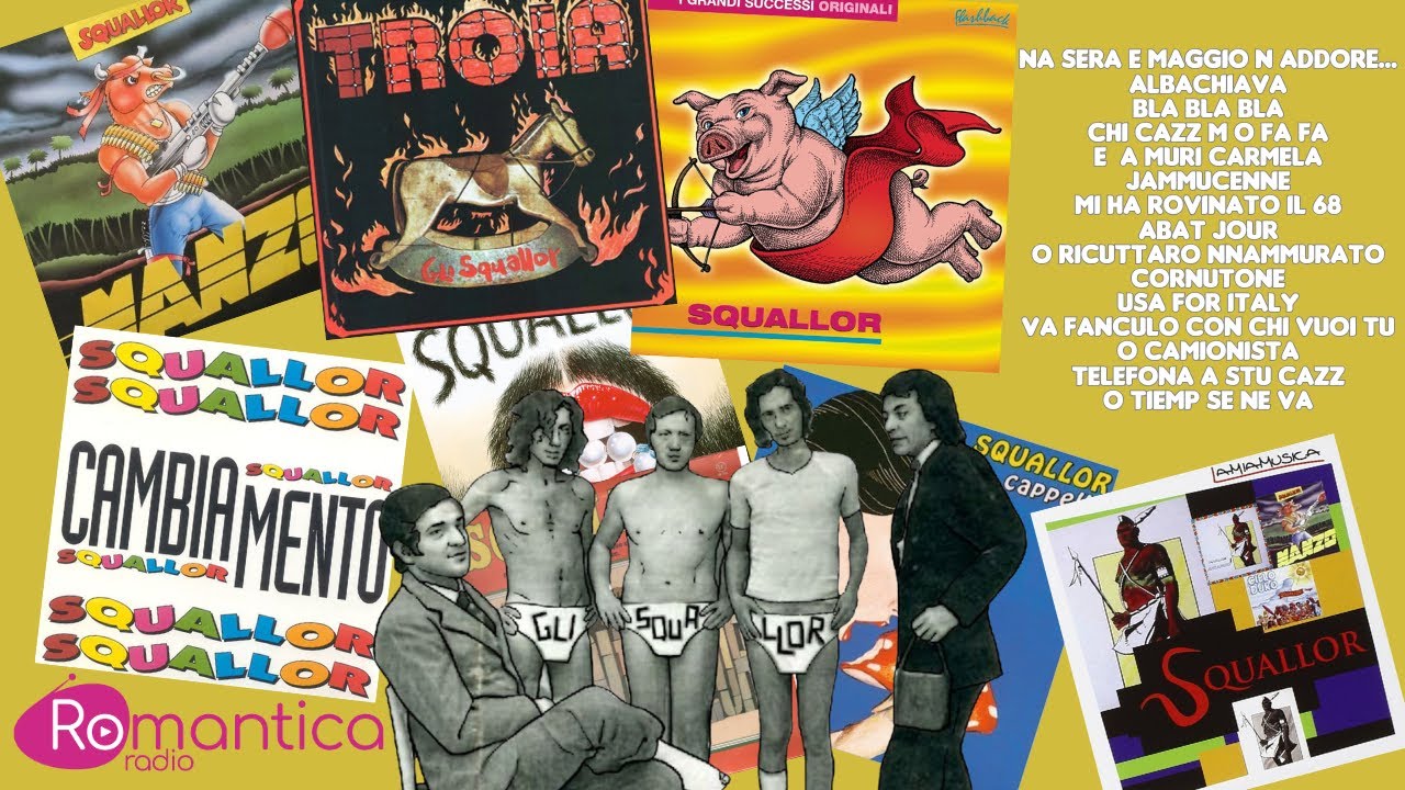 SQUALLOR - Le piu' belle canzoni... - YouTube