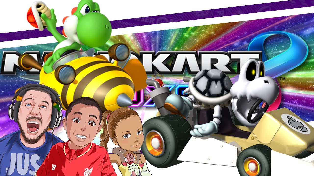 FAMILY RACING BATTLES in Mario Kart 8 Deluxe on Nintendo Switch Part 5 ...